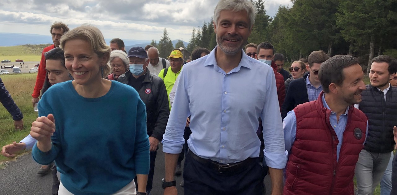 Laurent Wauquiez fait sa rentrée politique au Mont Mézenc | RCF Haute-Loire